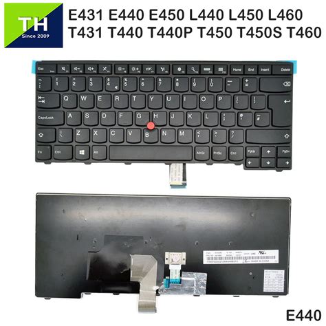 Lenovo Thinkpad E431 E440 E450 E455 L440 L450 L460 L470 Series Notebook Replacement Keyboard