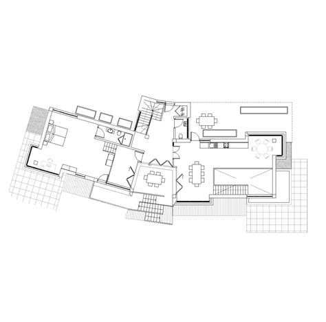 2d Cad Bungalow Floor Plan Cadblocksfree Cad Blocks Free