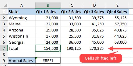How To Fix REF Error In Excel 6 Easy Ways