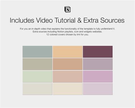 notion all in one template notion template ultimate life planner