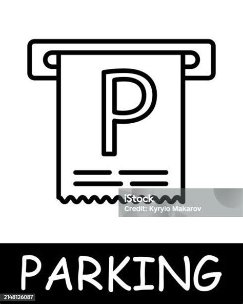 주차 수표 송장 아이콘 차량 관리 편리한 운송 솔루션 실루엣 자동차 메커니즘 장비 차량 주차 공간 주차장 서비스 제공의 개념