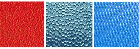 Aluminum Painted Emboss Coil Stucco Diamond Pattern Haomei