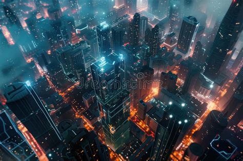 Smart City Infrastructure That Is Equipped With Advanced Communications Technology A Wireless