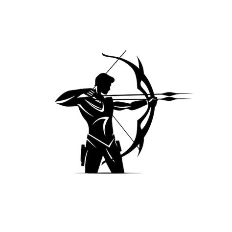Premium Photo Vector Logo Of Archery