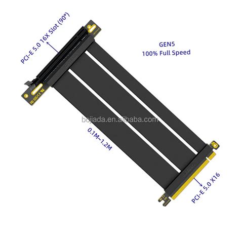 Pci Express Pci E 5 0 16x To X16 Gpu Extender Extension Cable 20cm For