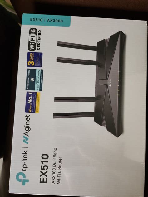 Tp Link Wifi6 Router Ex510 Ax3000 Computers And Tech Parts And Accessories Networking On Carousell