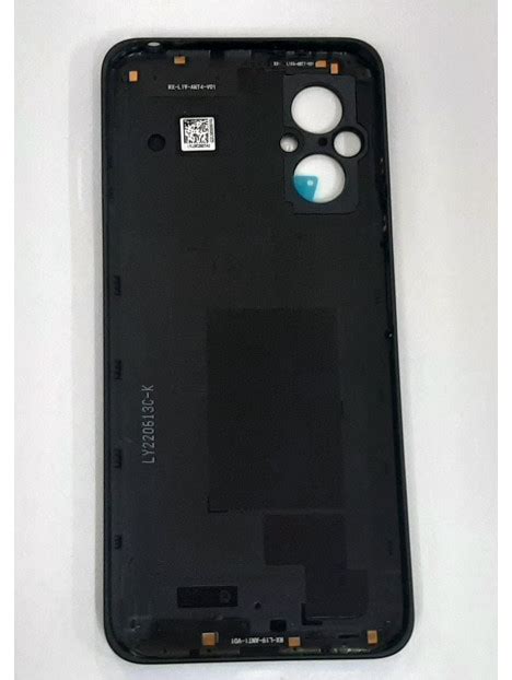 Tapa Trasera Negra Para Xiaomi Poco M5