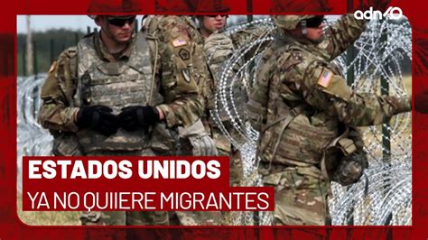 Así Llegaron Los Soldados Estadounidenses A La Frontera Con México