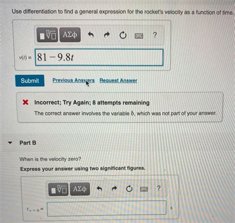 Solved A Model Rocket Is Launched Straight Upward Its