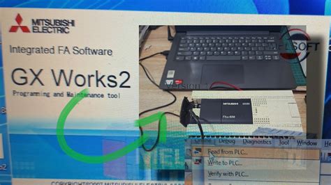 Cara Upload Dan Download Program Pada PLC Mitsubishi FX3G How To Upload Download Program
