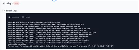 Ct 277 Feature Improve Mismatching Package Errors · Issue 4775