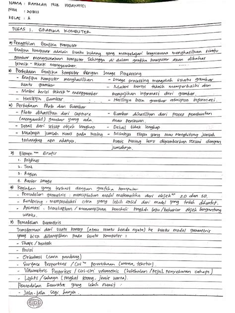 Tugas Grafika Komputer Pdf
