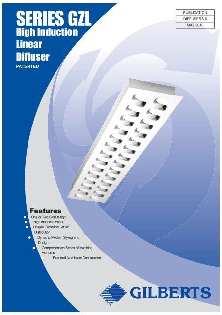 Series Gzl High Induction Linear Diffusers Keane Environmental