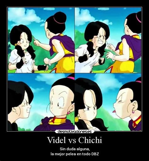 Videl Vs Chichi Desmotivaciones