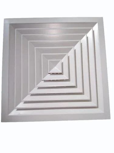 Powder Coated Aluminium Ceiling Grid Diffuser Shape Square At ₹ 850