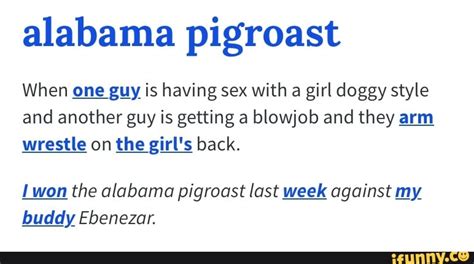 Alabama Pigroast When One Guy Is Having Sex With A Girl Doggy Style And