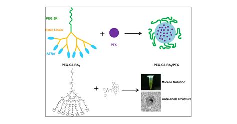 Linear Dendritic Copolymer Composed Of Polyethylene Glycol And All Trans Retinoic Acid As Drug