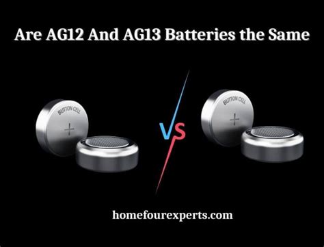 Are AG12 And AG13 Batteries the Same? (What Battery Replaces AG12)