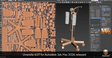 Unwrella 4 07 For 3dsmax And Maya 2026 Unwrella Automated Intuitive One Click Unwrapping