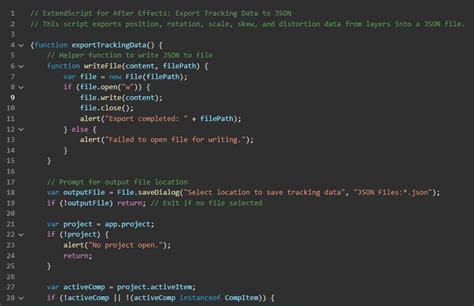 entry 34 by zulqarnain4769 for custom script for exporting ae tracking