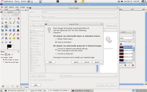 Linux World Creating Fire Animation Using Gimp In Linux