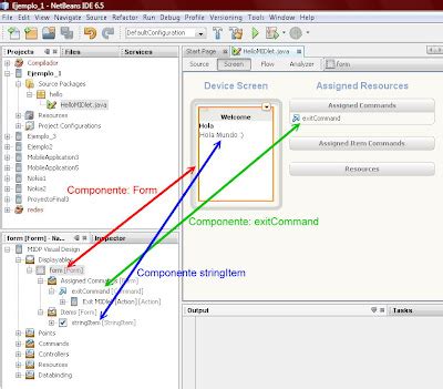 Programación de Teléfonos Celulares Usando Java Micro Edition Descripción del NetBeans