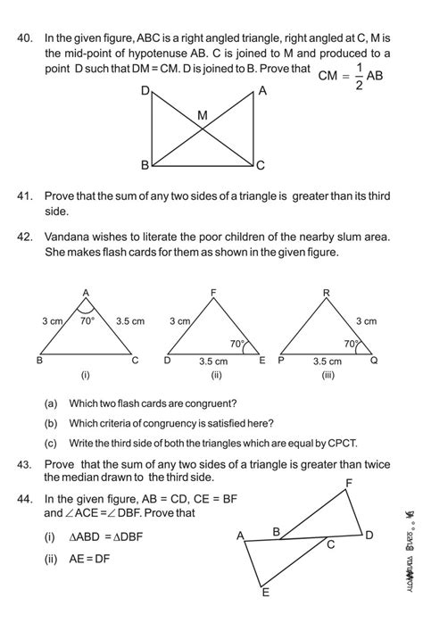 Triangles Notes For Class 9 Maths Pdf Oneedu24