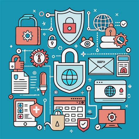 Cyber Security And Data Protection Secure Online Transactions Premium Ai Generated Vector