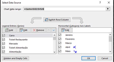 Excel Filtering Out Chart Categories Stack Overflow