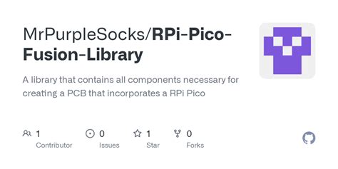 Github Mrpurplesocks Rpi Pico Fusion Library A Library That Contains All Components Necessary