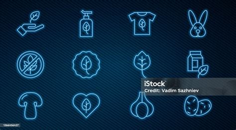 세트 라인 감자 비건 우유 셔츠 잎 또는 잎 글루텐 프리 곡물 식물 손 유기농 화장품 아이콘 벡터 가을에 대한 스톡 벡터 아트 및 기타 이미지 Istock