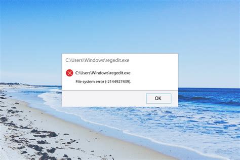 File System Error 2144927439 How To Fix It