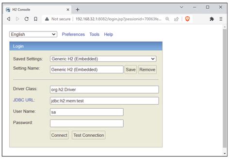 How To Set Up An H2 Database