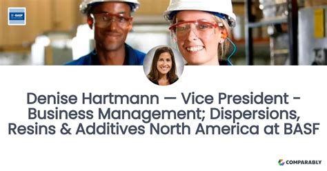 Denise Hartmann — Vice President Business Management Dispersions
