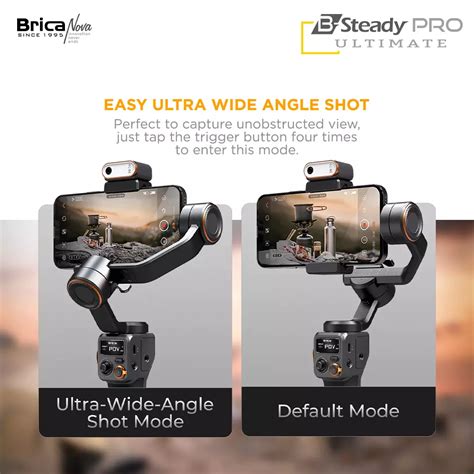 Jual Brica B Steady PRO Ultimate Smartphone 3 Axis Gimbal Stabilizer