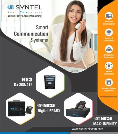 Syntel Telecom EPABX System At Best Price In Mumbai By Aikon Telecom Pvt Ltd ID 26252902530