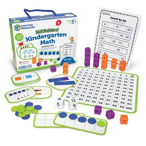 Skill Builders Kindergarten Math Learning Resources Worksheets Library