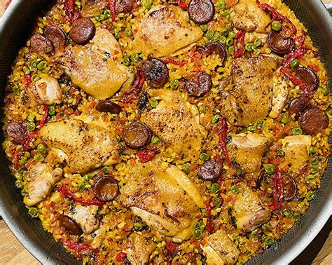 Chicken And Chorizo Paella Our Place Recipes