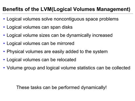 Storage Management In Linux Osppt