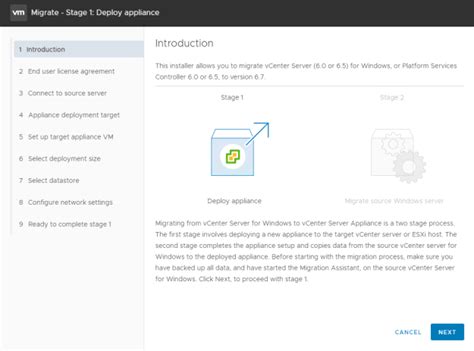 How To Migrate Windows VCenter To VCSA