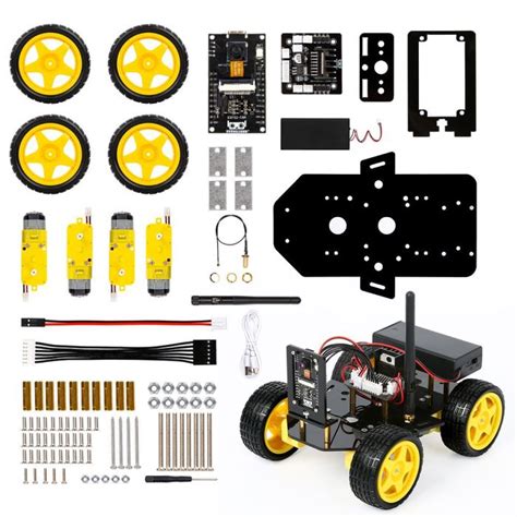 Smart Robot Car Kit 4wd Kamera Wifi Esp32 Robotické Autíčko Vada