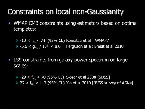 Ppt Primordial Non Gaussianity From Inflation Powerpoint
