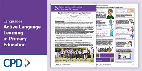 Active Language Learning In Primary Education Teacher Made