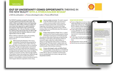 Thriving In The New Reality With A Hydrocracker Revamp Scenario