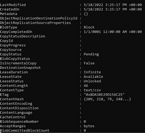 Get Azure Blob Storage Blob Metadata Using Powershell Sibeesh Passion