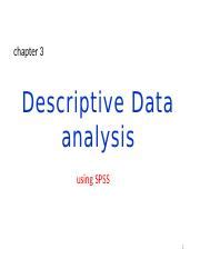 Understanding Descriptive Data Analysis Key Concepts Measures Course Hero