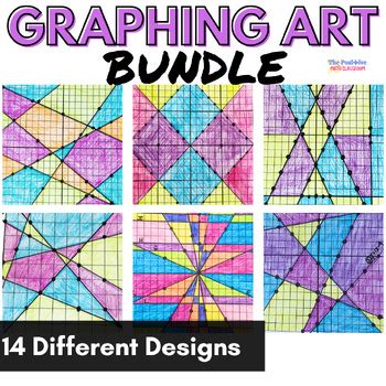 Graphing Linear Equations Art Activity Bundle TPT