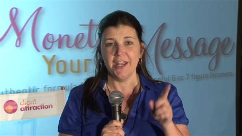 Denise Antoon At Monetize Your Message 2013 Youtube