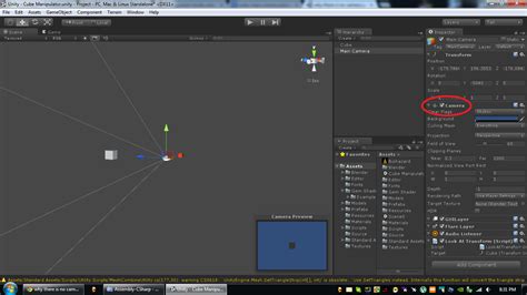 Why There Is No Camera Preview Unity Engine Unity Discussions