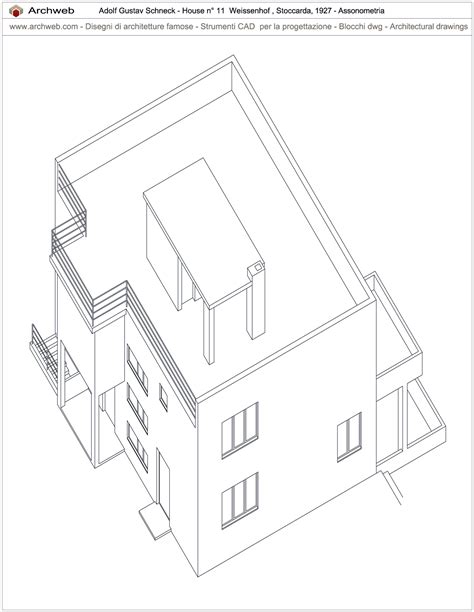 House No 11 Axonometry Archweb